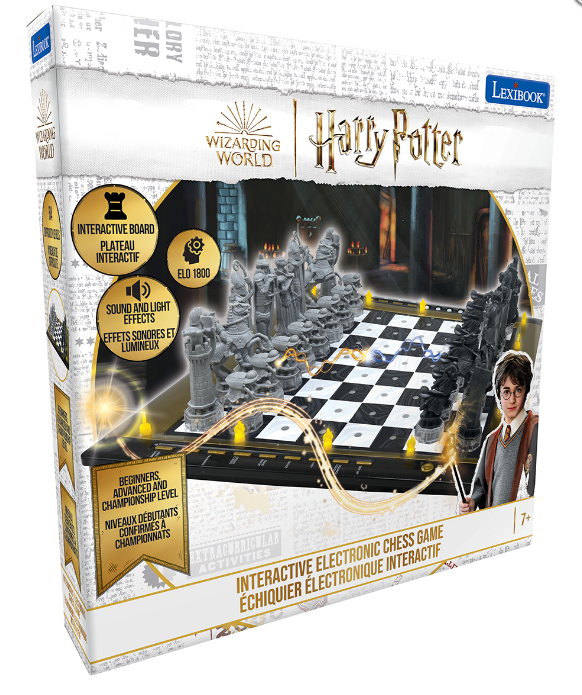 Bilingual Interactive Chess Game | Witch and Magic – Sorcière et Magie